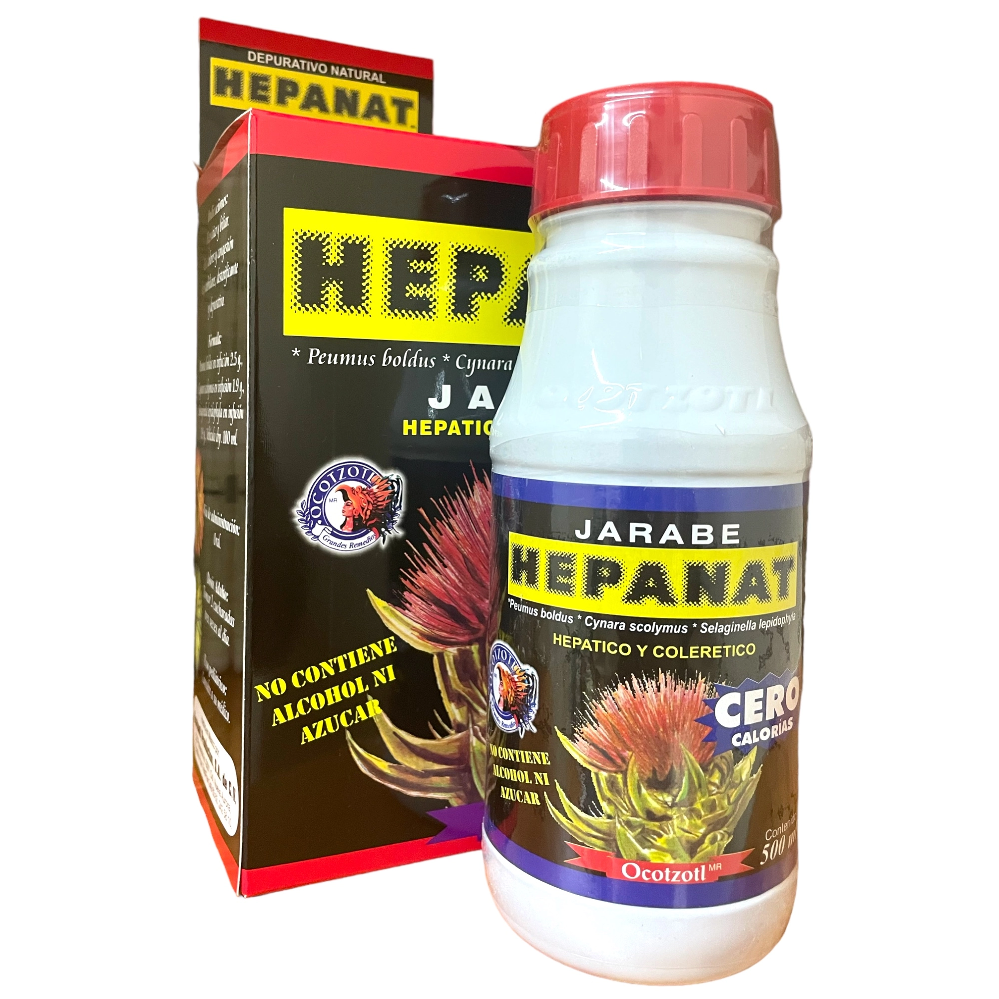Jarabe Hepanat Cero Calorias 500ml